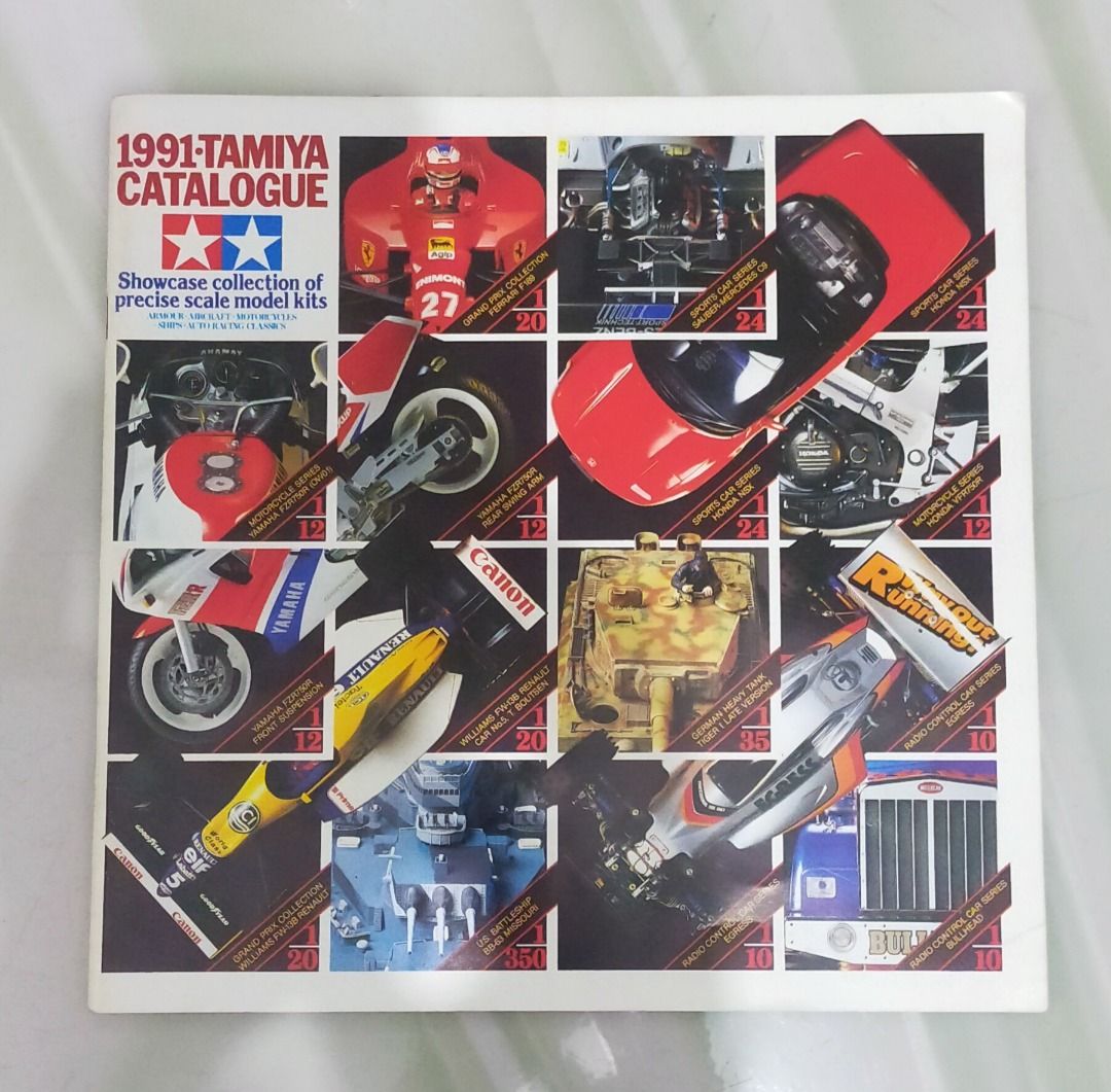 Buku Katalog Tamiya 1991, Buku & Alat Tulis, Komik dan Manga di Carousell