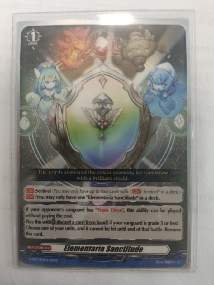 cardfight vanguard elementaria sanctitude, Hobbies & Toys, Toys & Games ...