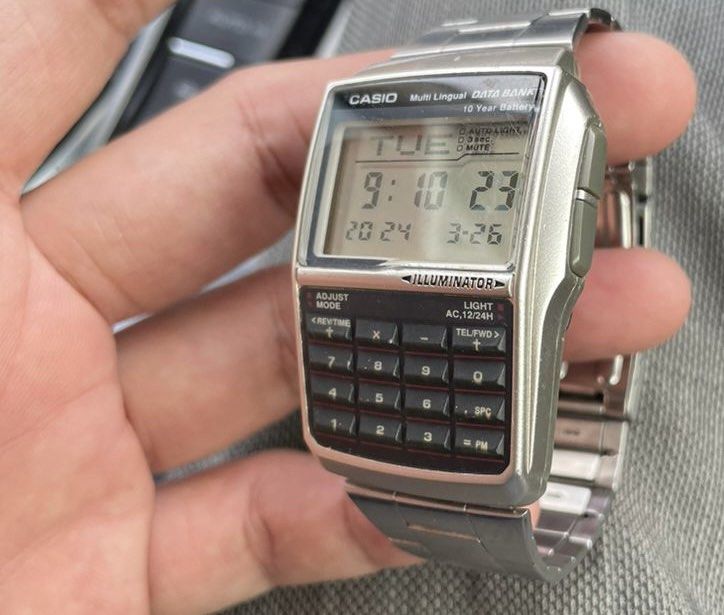 Casio Multilingual Data Bank 44mm, Men's Fashion, Watches & Accessories ...