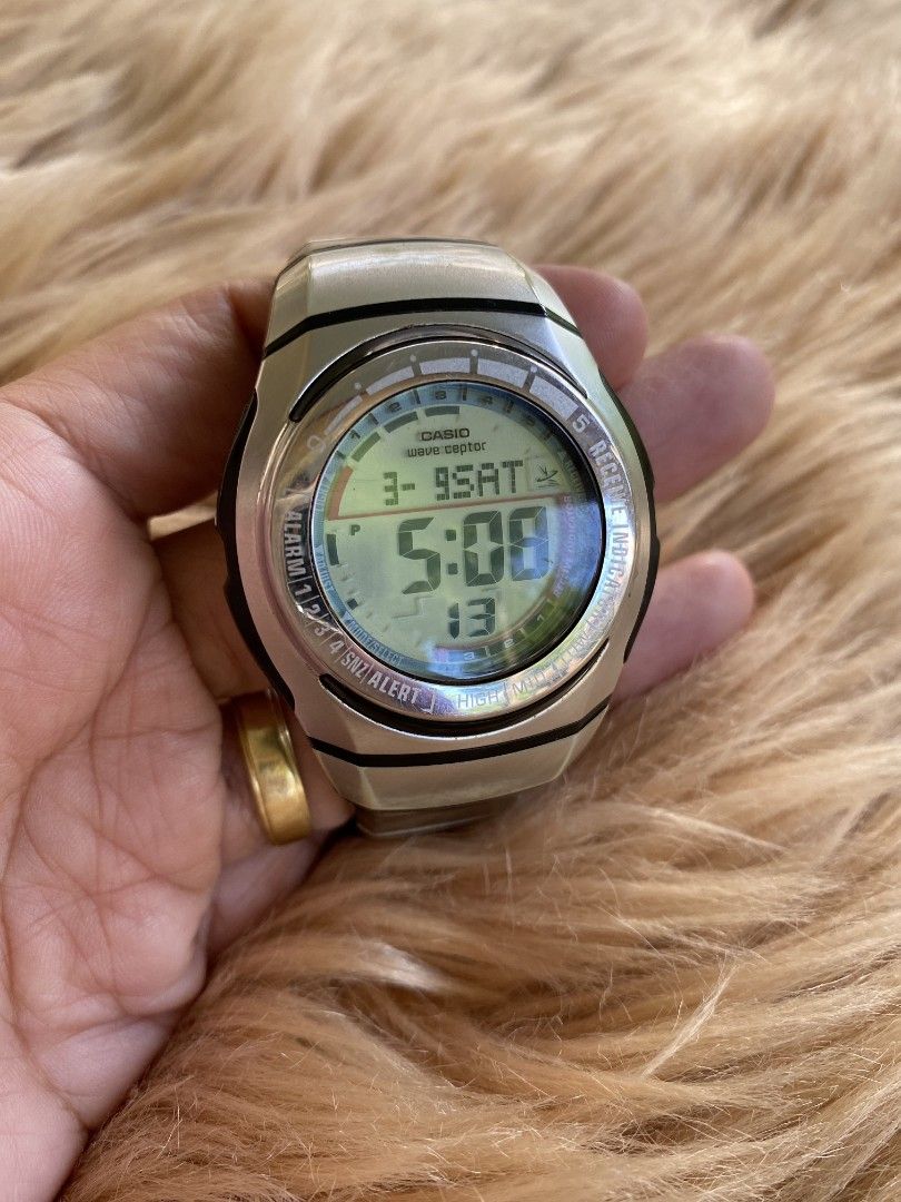 CASIO Wave Ceptor Digital Watch, Men's Fashion, Watches & Accessories ...