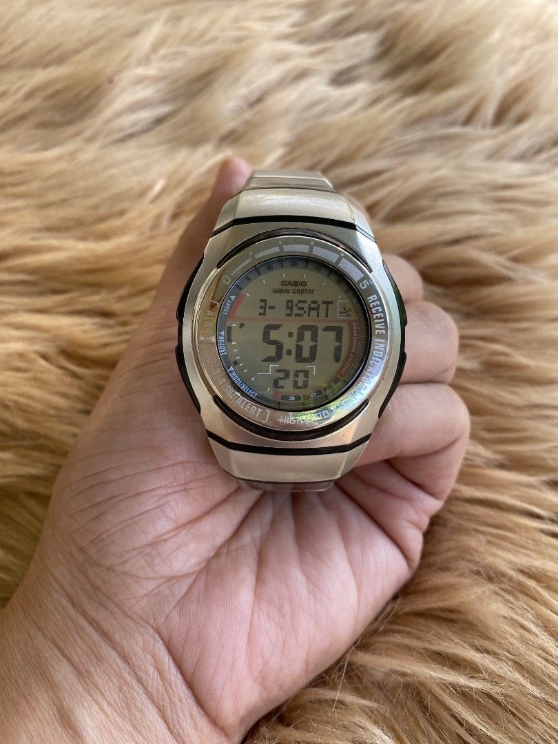 CASIO Wave Ceptor Digital Watch, Men's Fashion, Watches & Accessories ...