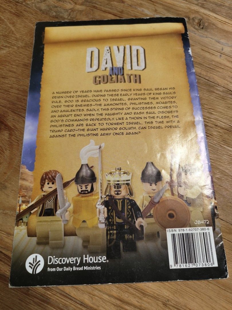 David and Goliath LEGO Brick Truth Comics, Hobbies & Toys, Books ...