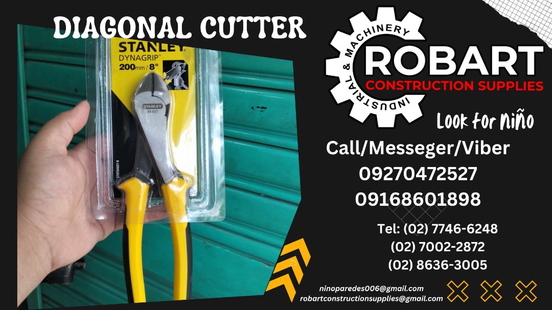 DIAGONAL CUTTER, Commercial & Industrial, Construction Tools ...