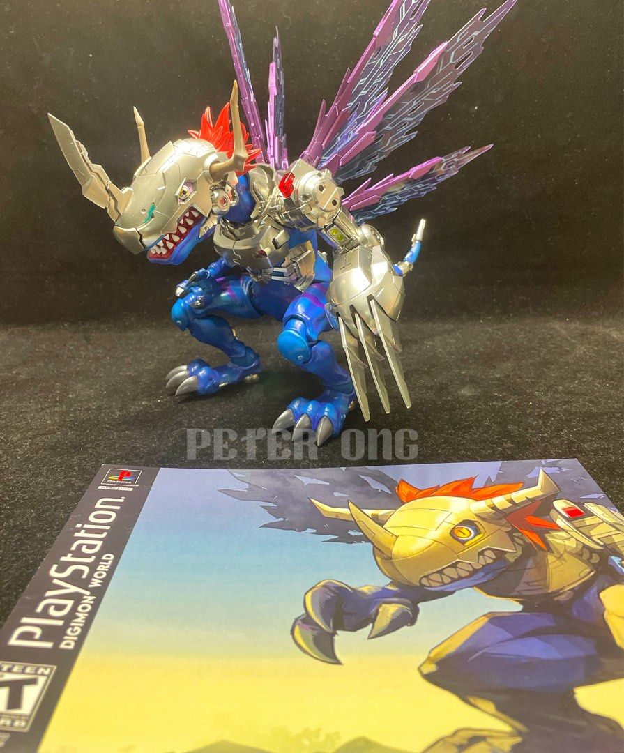 Digimon Figure Rise Standard MetalGreymon(Virus), Hobbies & Toys, Toys ...