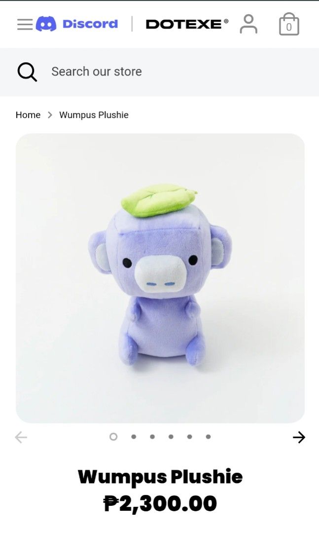 Discord Wumpus plushie, Hobbies & Toys, Toys & Games on Carousell