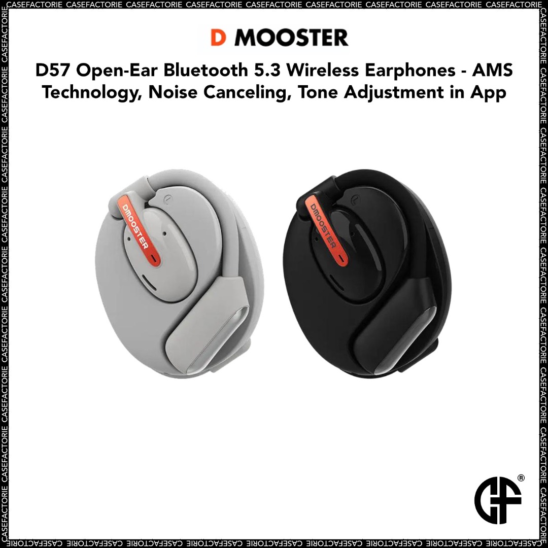 DMOOSTER D57 Open-Ear Bluetooth 5.3 Wireless Earphones - AMS Technology ...