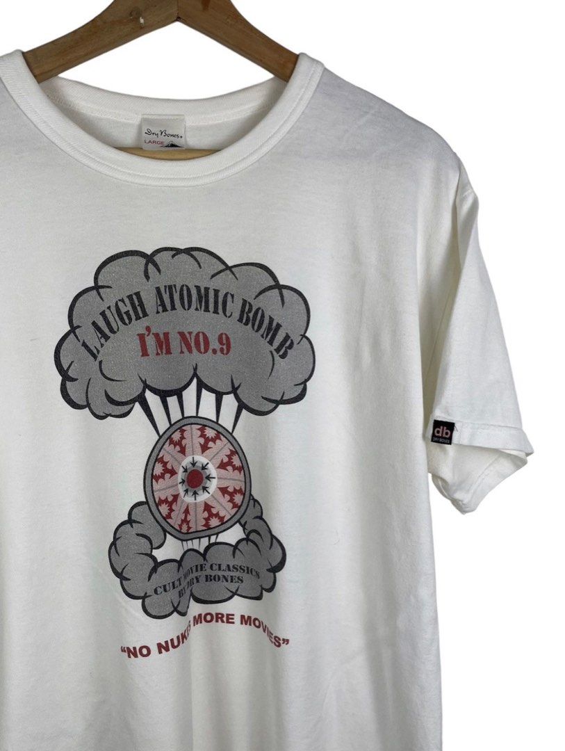 DRY BONES LAUGH ATOMIC BOMB TEE, Men's Fashion, Tops & Sets, Tshirts ...