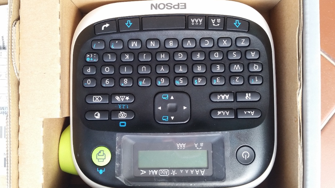 Epson Label Name Tag Tape Sticker Printer Office Stationery, Hobbies ...