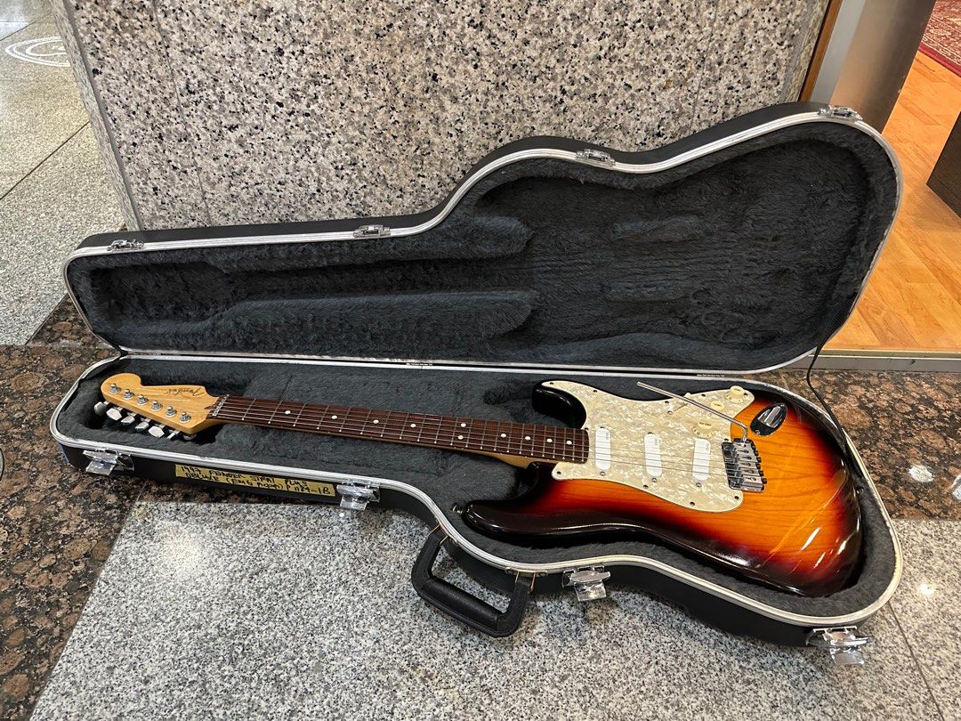 1997 Fender Strat Plus Deluxe Stratocaster With EMG David Gilmore ...