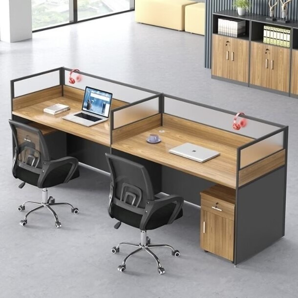 H103A Executive Workstation, E-Panel w high partition, with/without ...