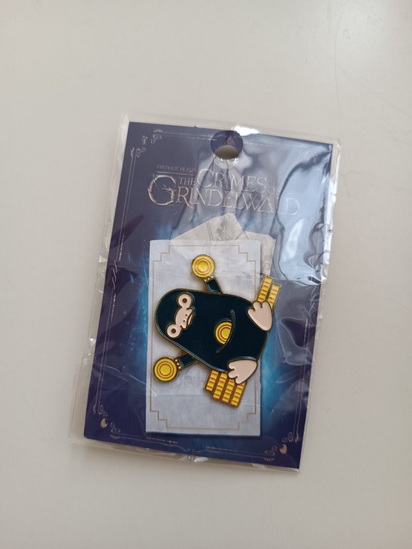 Harry Potter Niffler Coins Enamel Pin (Kindly Note the cardboard ...