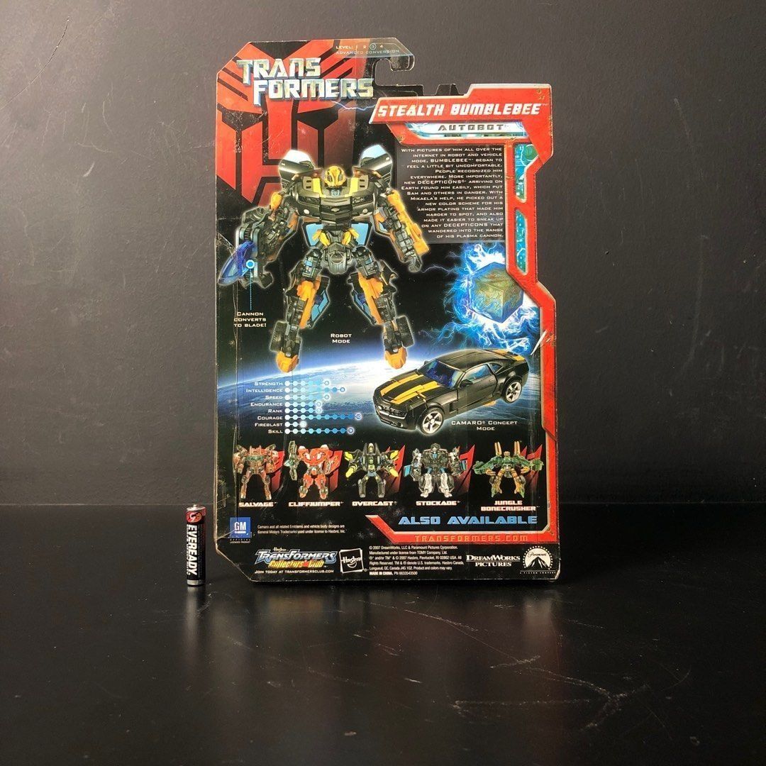 Hasbro Transformers Movie Allspark Power Deluxe Class Stealth Bumblebee ...