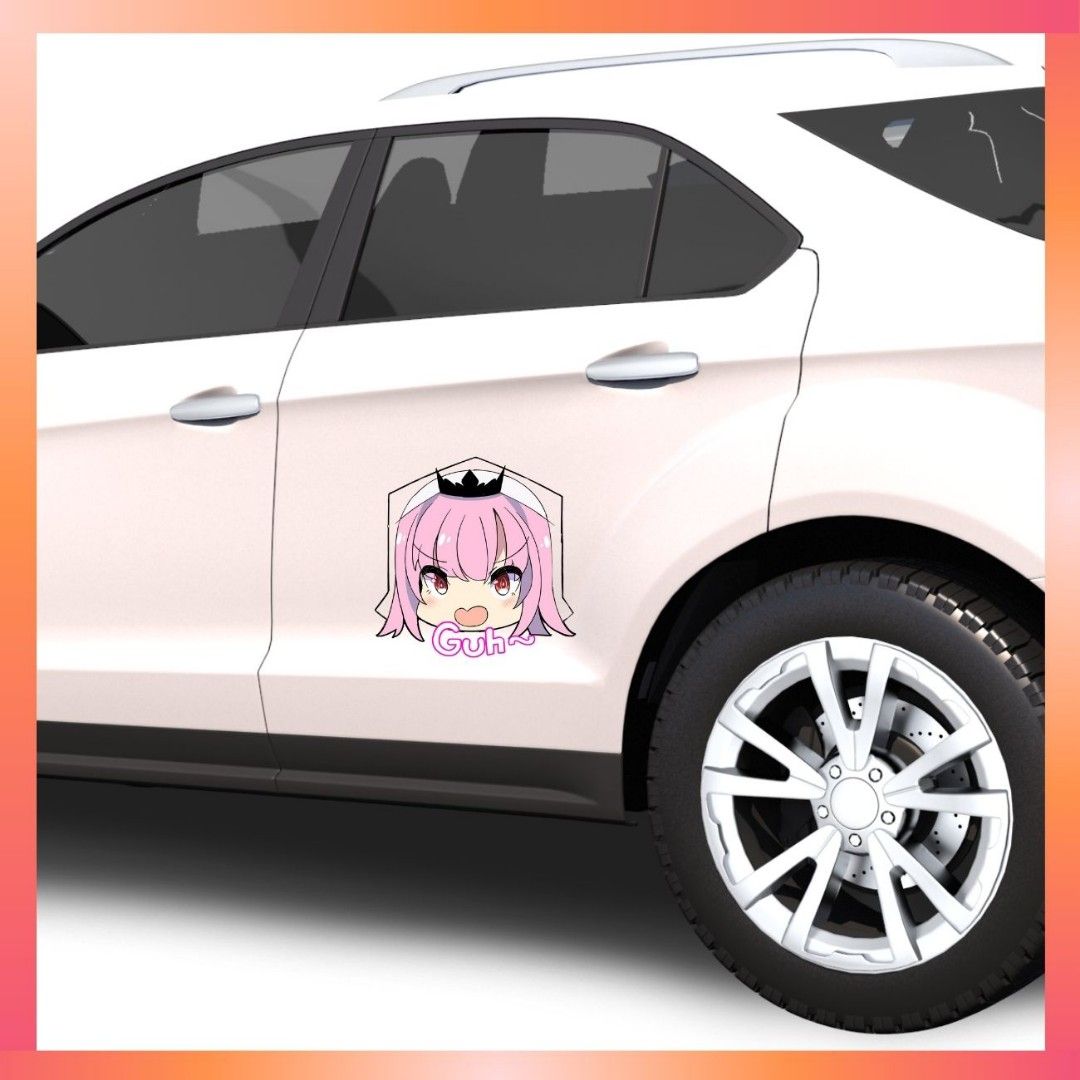 Hololive Mori Calliope Waterproof Sticker, Hobbies & Toys, Collectibles ...