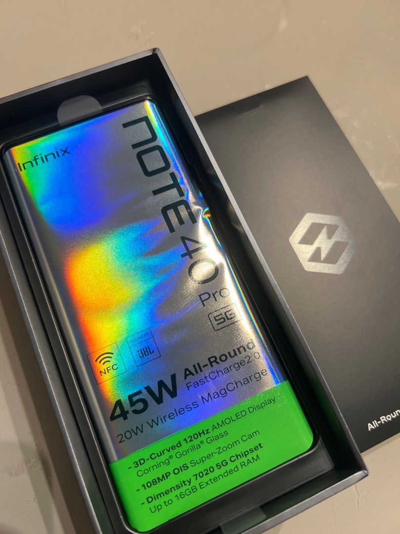 Infinix Mobile Phone Note 40 Pro 5G, Hot 40 Pro., Mobile Phones ...