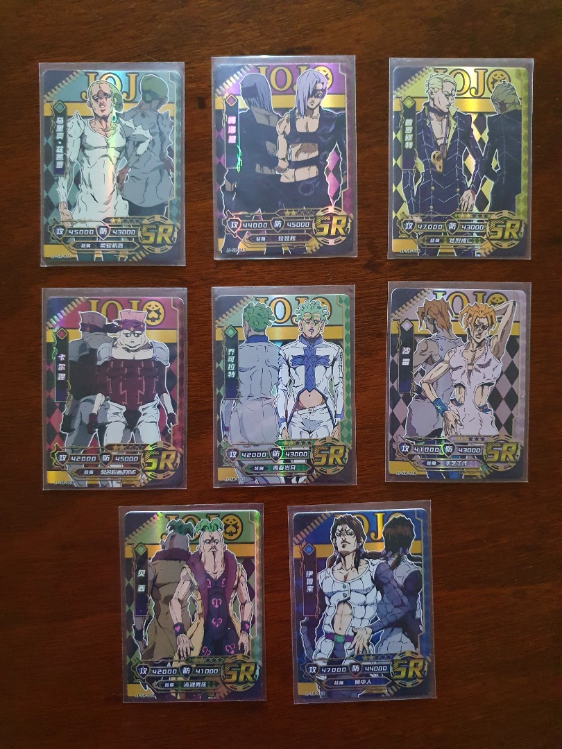 [JJBA Jojo's Bizzare Adventure] Metallic Wafer Card: Golden Wind (Part ...
