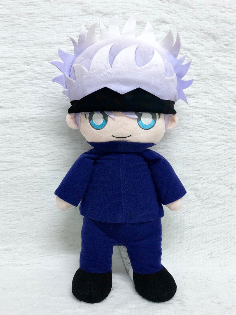 Jujutsu Kaisen JJK Gojo Satoru Kuttari Big Plush Stuffed Toy Anime ...