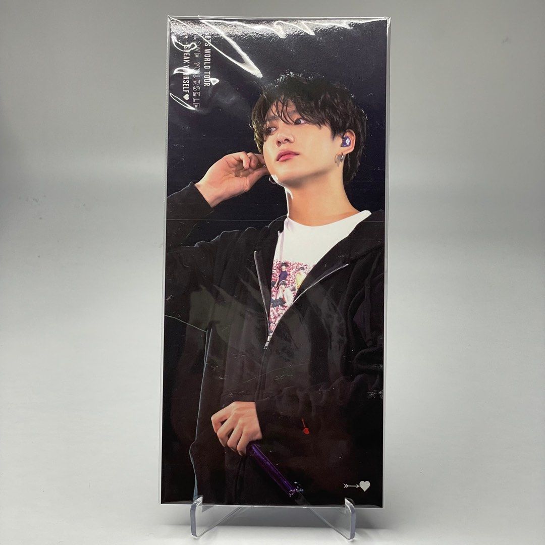 Jung Kook BTS RARE WORLD TOUR LOVE SPEAK YOURSELF SYS London bookmark ...