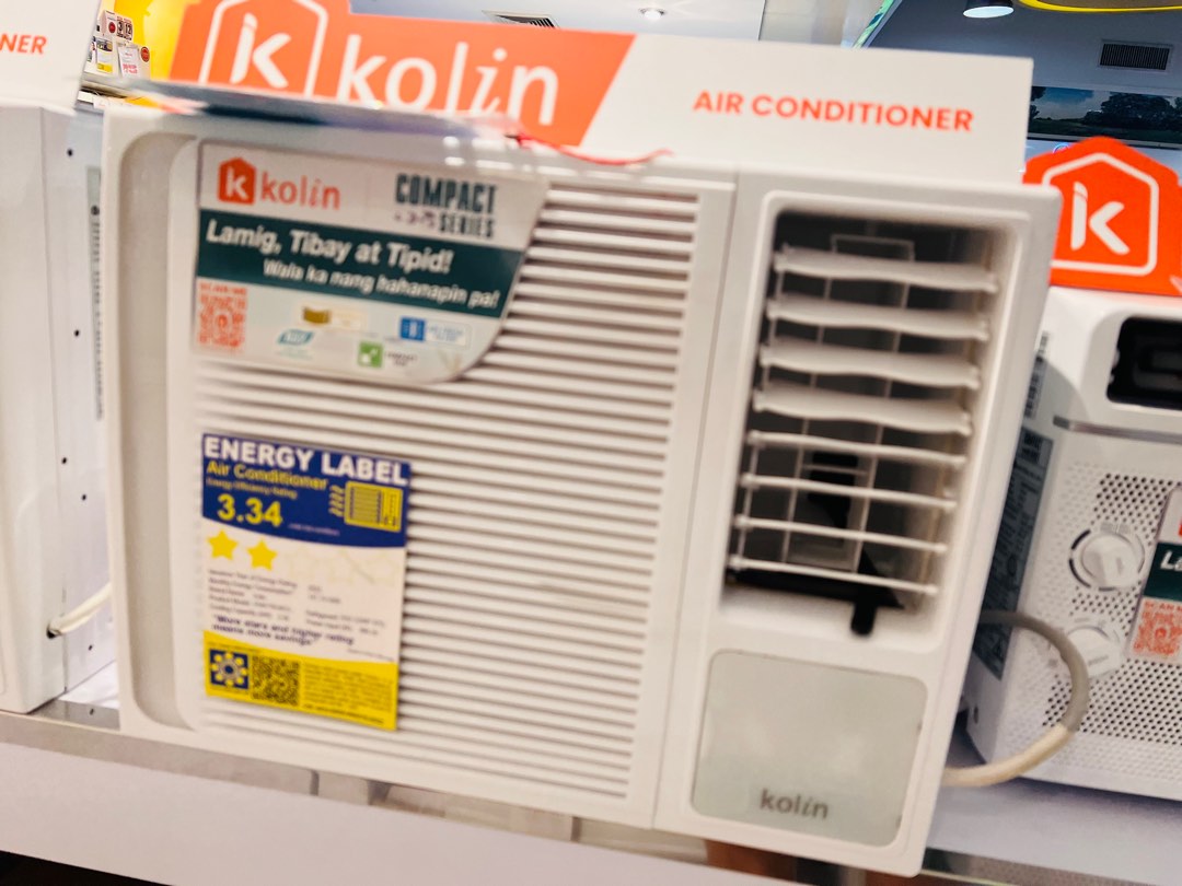 Kolin Compact Design Window Type Aircon, TV & Home Appliances, Air ...