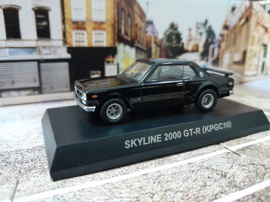 Kyosho Nissan Skyline 2000 GTR KPGC10 Hakosuka, Hobbies & Toys, Toys ...