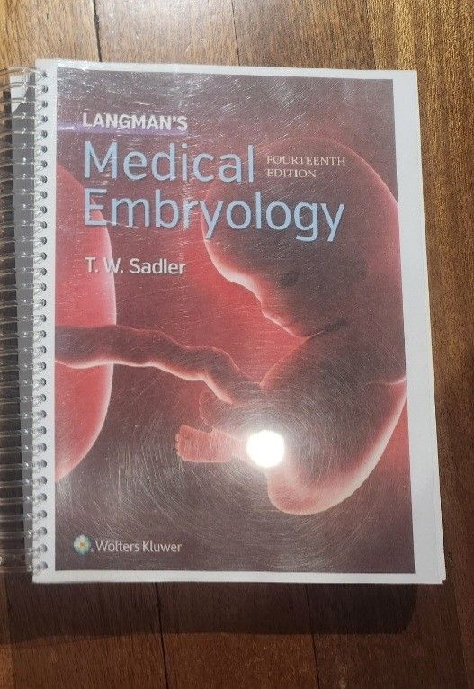 Langman's Medical Embryology 14th edition by SADLER, TW, Hobbies & Toys ...