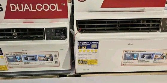 Lg dual inverter window type aircon, TV & Home Appliances, Air ...