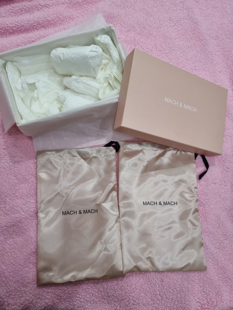 MACH & MACH SHOE BOX, Luxury, Sneakers & Footwear on Carousell