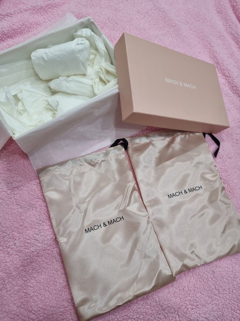 MACH & MACH SHOE BOX, Luxury, Sneakers & Footwear on Carousell