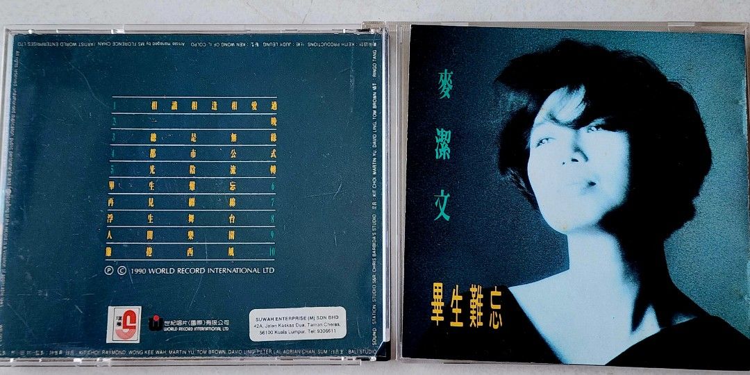 Mak Kit Man ~ 畢生難忘 ( 1A1 ) ( MADE IN JAPAN ) CD, Hobbies & Toys, Music ...