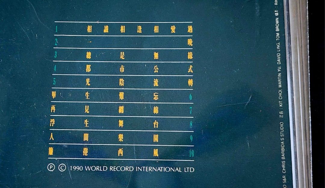 Mak Kit Man ~ 畢生難忘 ( 1A1 ) ( MADE IN JAPAN ) CD, Hobbies & Toys, Music ...