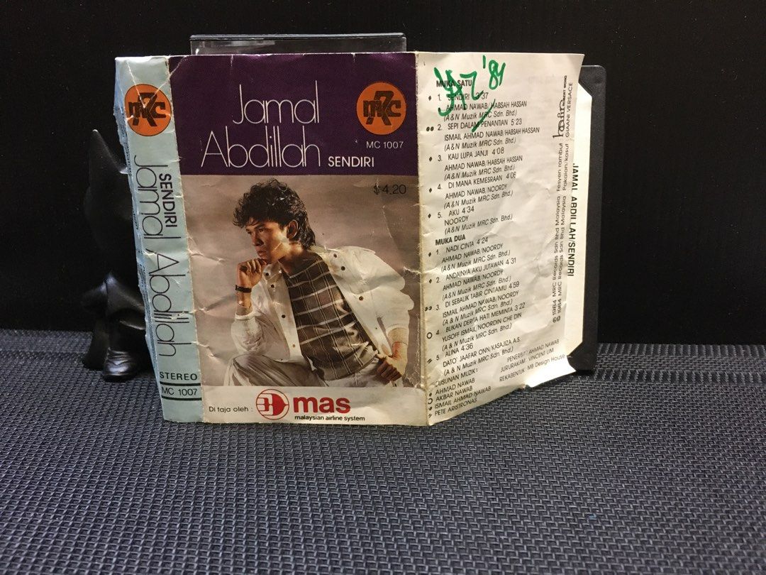 (Mal Cassette) Jamal Abdillah kaset ( sendiri ), Hobbies & Toys, Music ...
