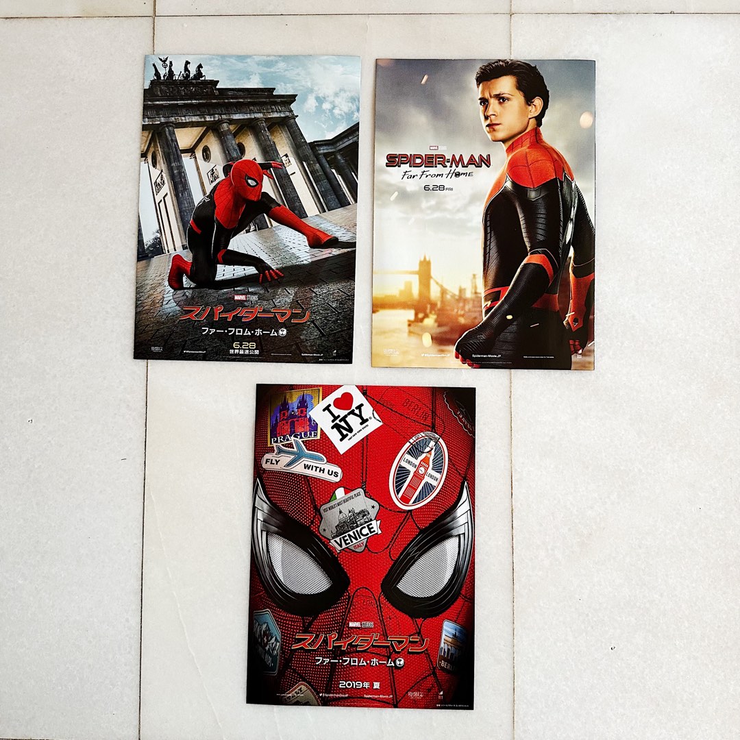 Marvel Spider-man A4 Flyers leaflet Brochure set, Hobbies & Toys ...