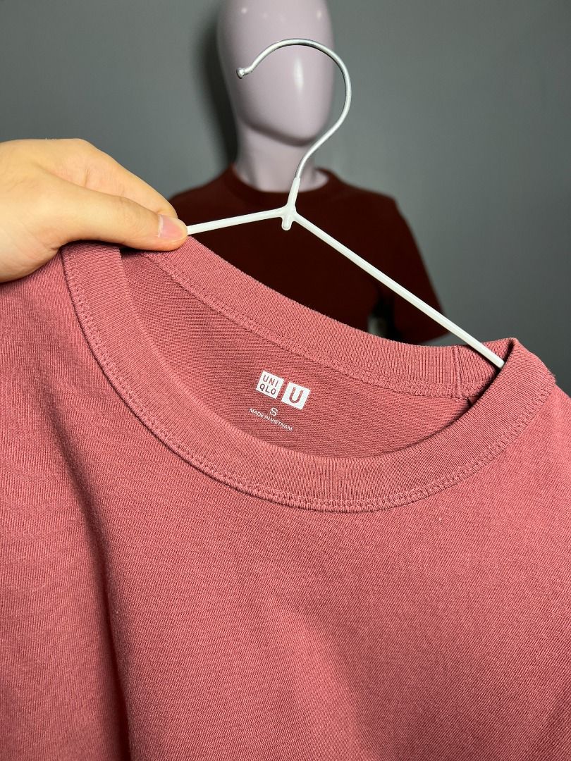 MEN'S | UNIQLO U CREWNECK SHIRT, Men's Fashion, Tops & Sets, Tshirts ...