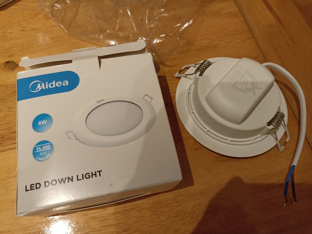 MIDEA Downlight Led 6W 4000K 4 Inch, Jasa, Jasa Servis Rumah ...