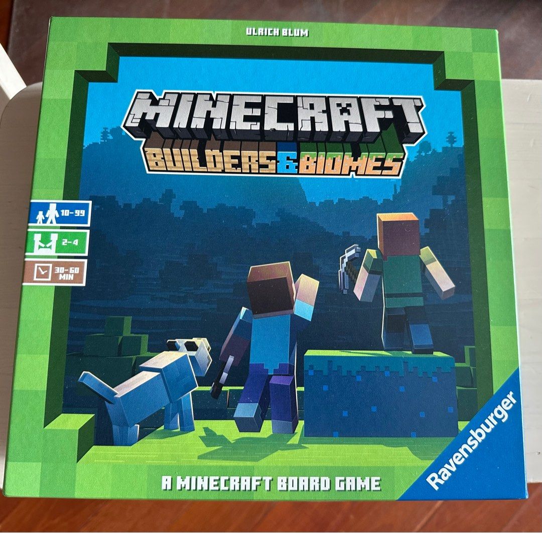 Minecraft Board Game, 興趣及遊戲, 玩具 & 遊戲類 - Carousell
