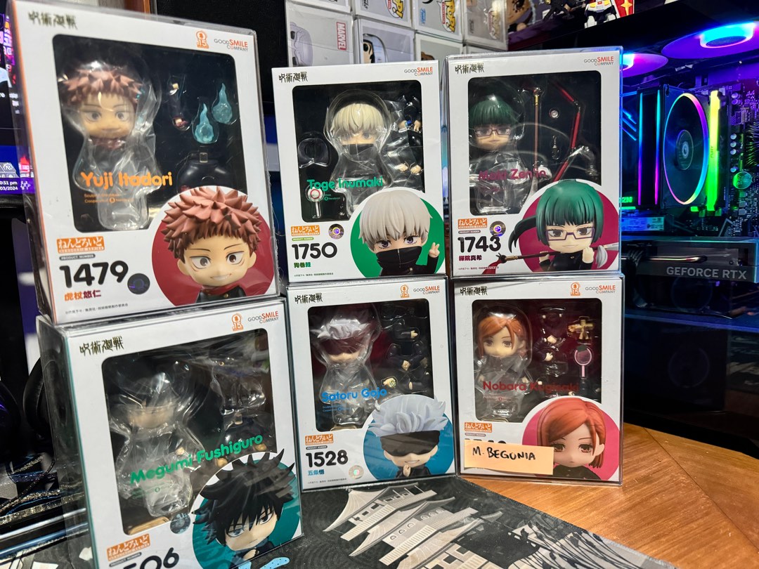 MISB GSC Nendoroid Jujutsu Kaisen JJK Set, Hobbies & Toys, Toys & Games ...