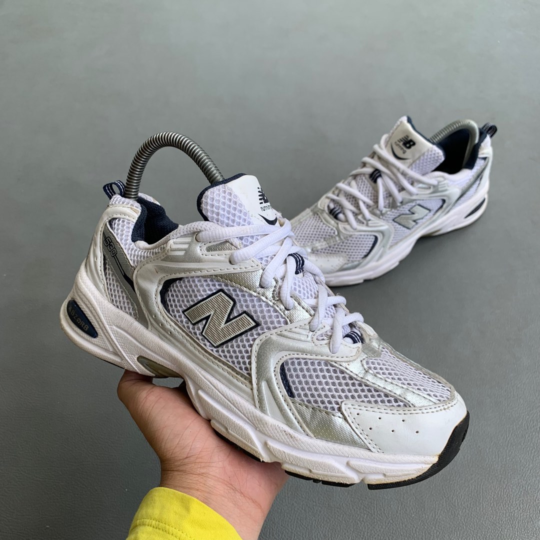 New Balance 530 running White Natural Indigo second, Fesyen Pria ...