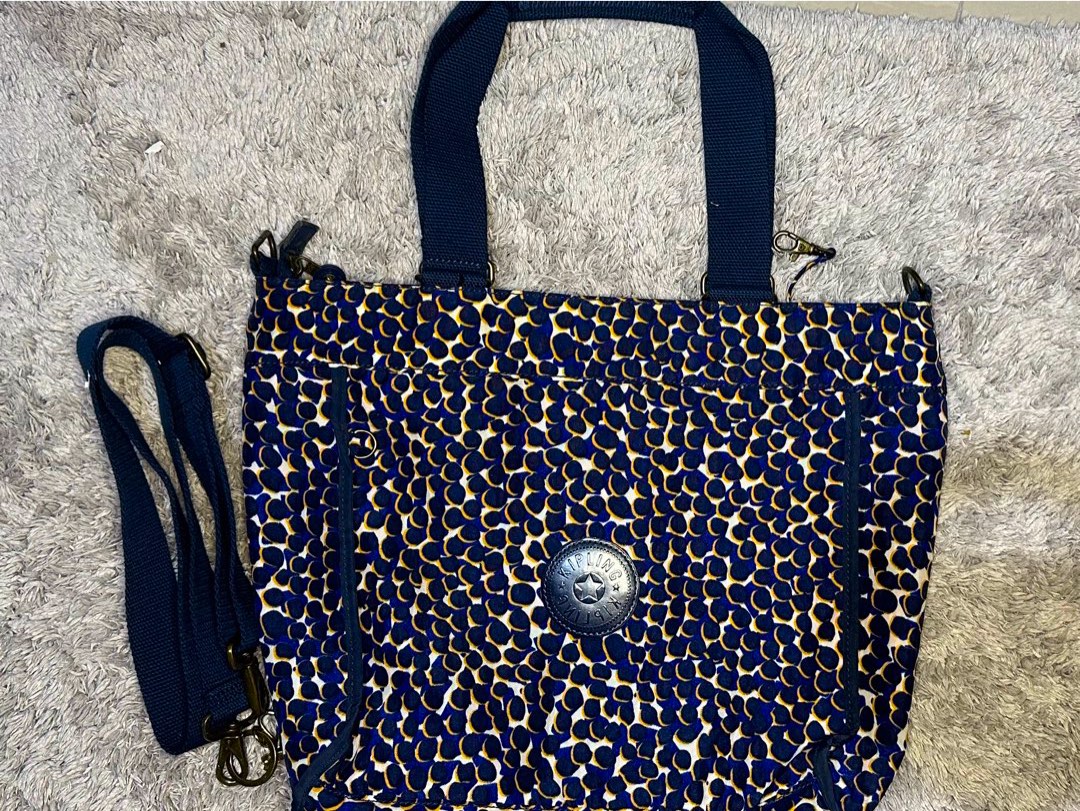 New! Kipling Animal Print tote sling, Women's Fashion, Bags & Wallets ...
