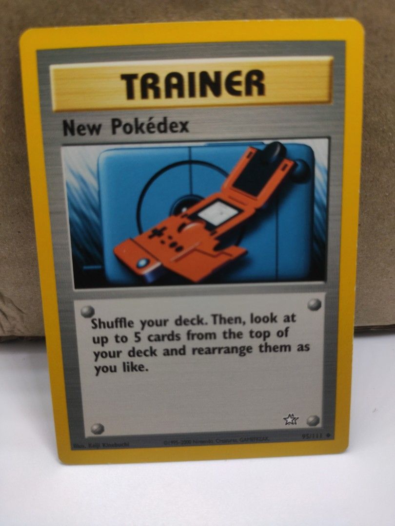 New pokedex 95/111, Hobbies & Toys, Toys & Games on Carousell