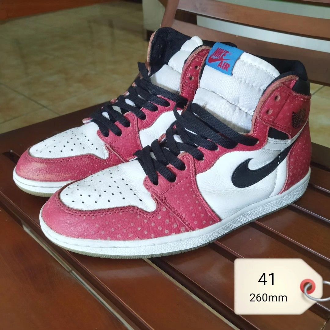 Nike Air Jordan X Spider-Man (41), Fesyen Pria, Sepatu , Sneakers di ...