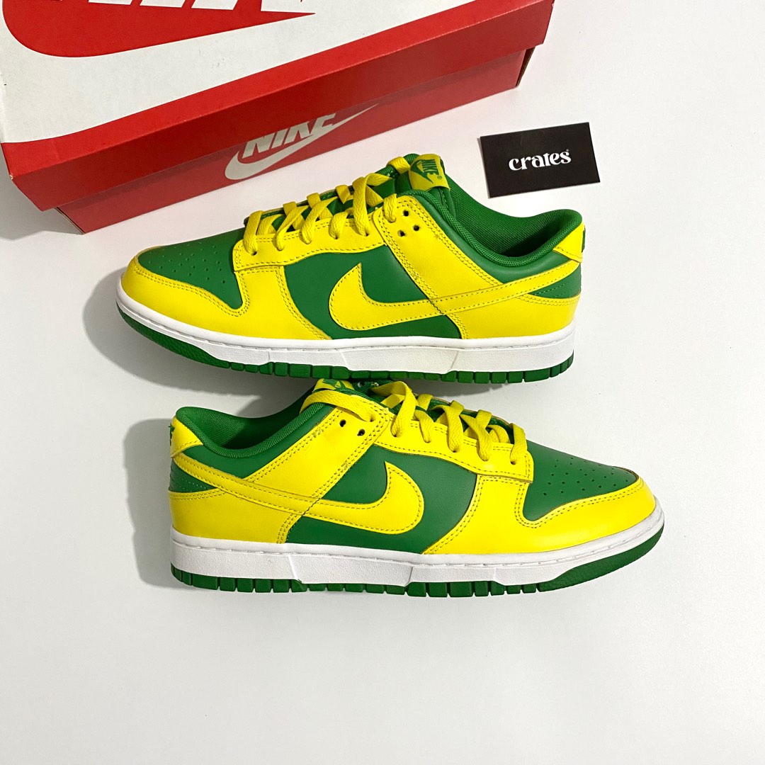 Nike Dunk Low Reverse Brazil, Men's Fashion, Footwear, Sneakers on ...