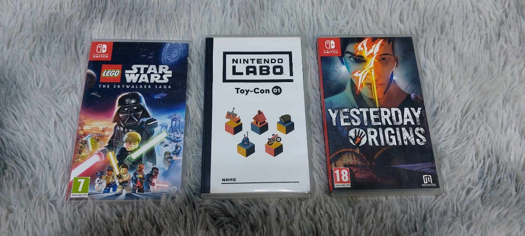 Nintendo switch game Yesterday Origin Lego Star wars the skywalker saga ...