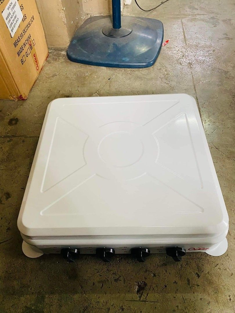 OCEAN 4 BURNER GAS STOVE, TV & Home Appliances, Kitchen Appliances ...