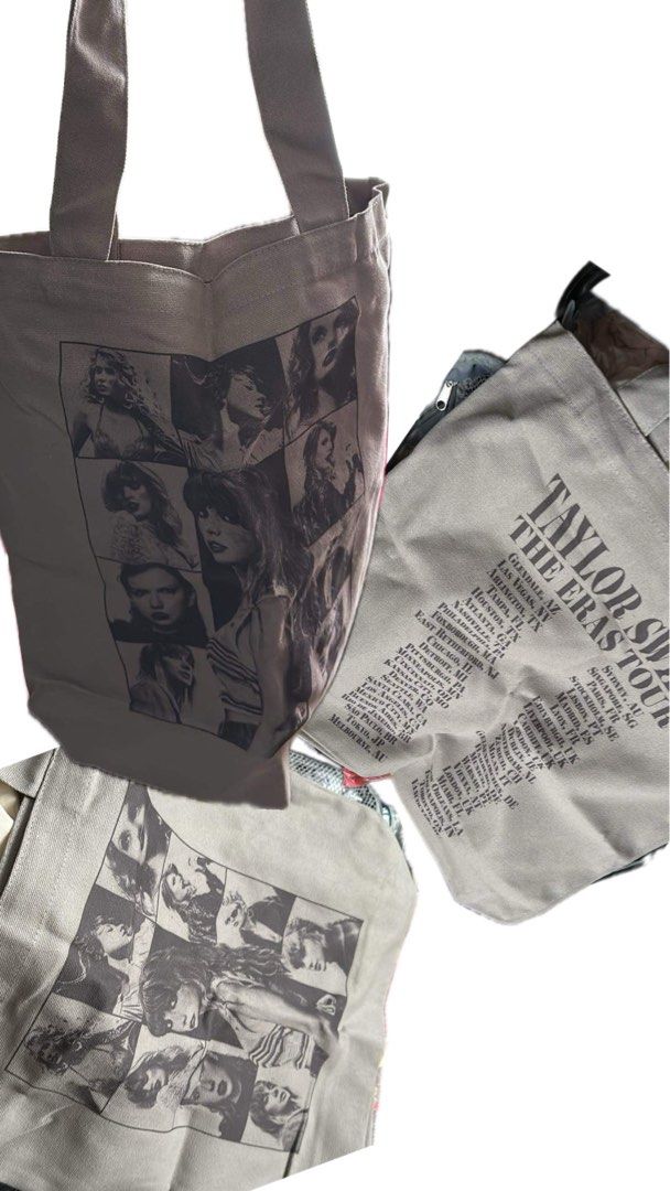 official taylor swift: the eras tour merchandise tote bag (bought from ...