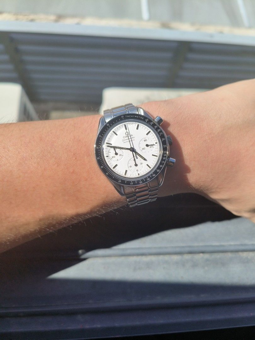 Omega Speedmaster Reduced Albino White Japan Marui Limited Edition ...