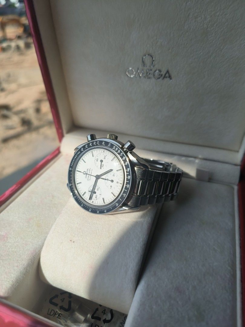 Omega Speedmaster Reduced Albino White Japan Marui Limited Edition ...