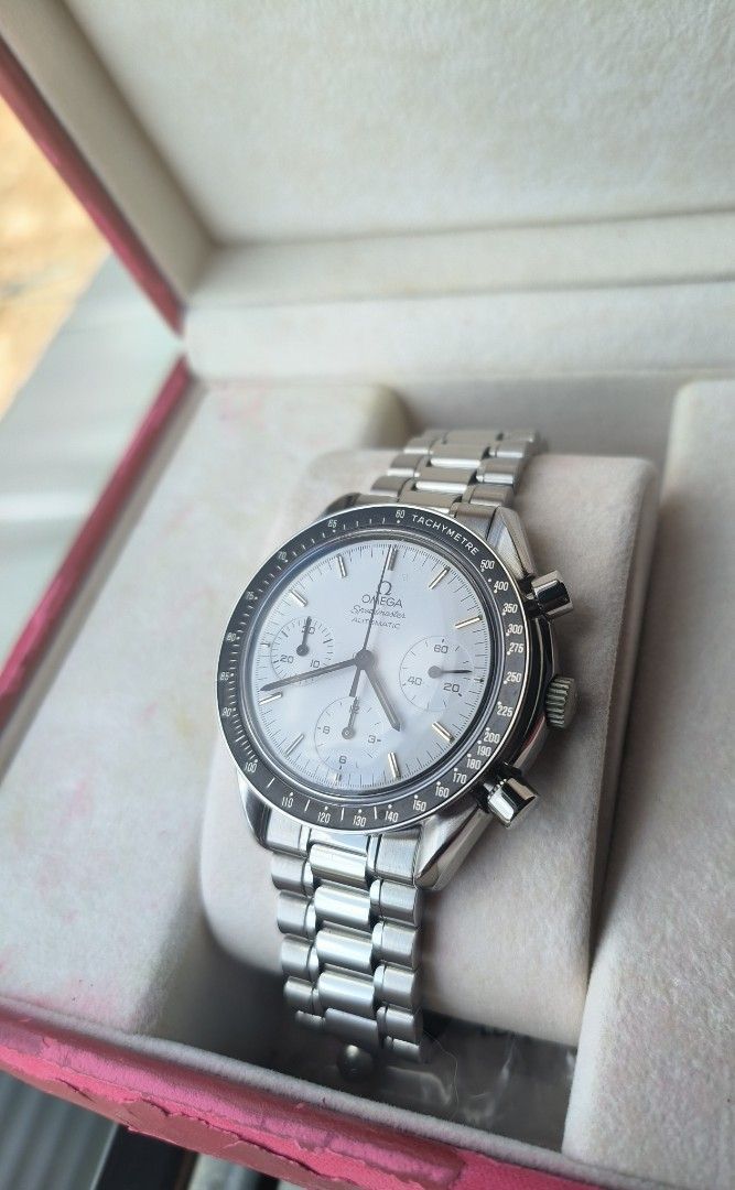 Omega Speedmaster Reduced Albino White Japan Marui Limited Edition ...