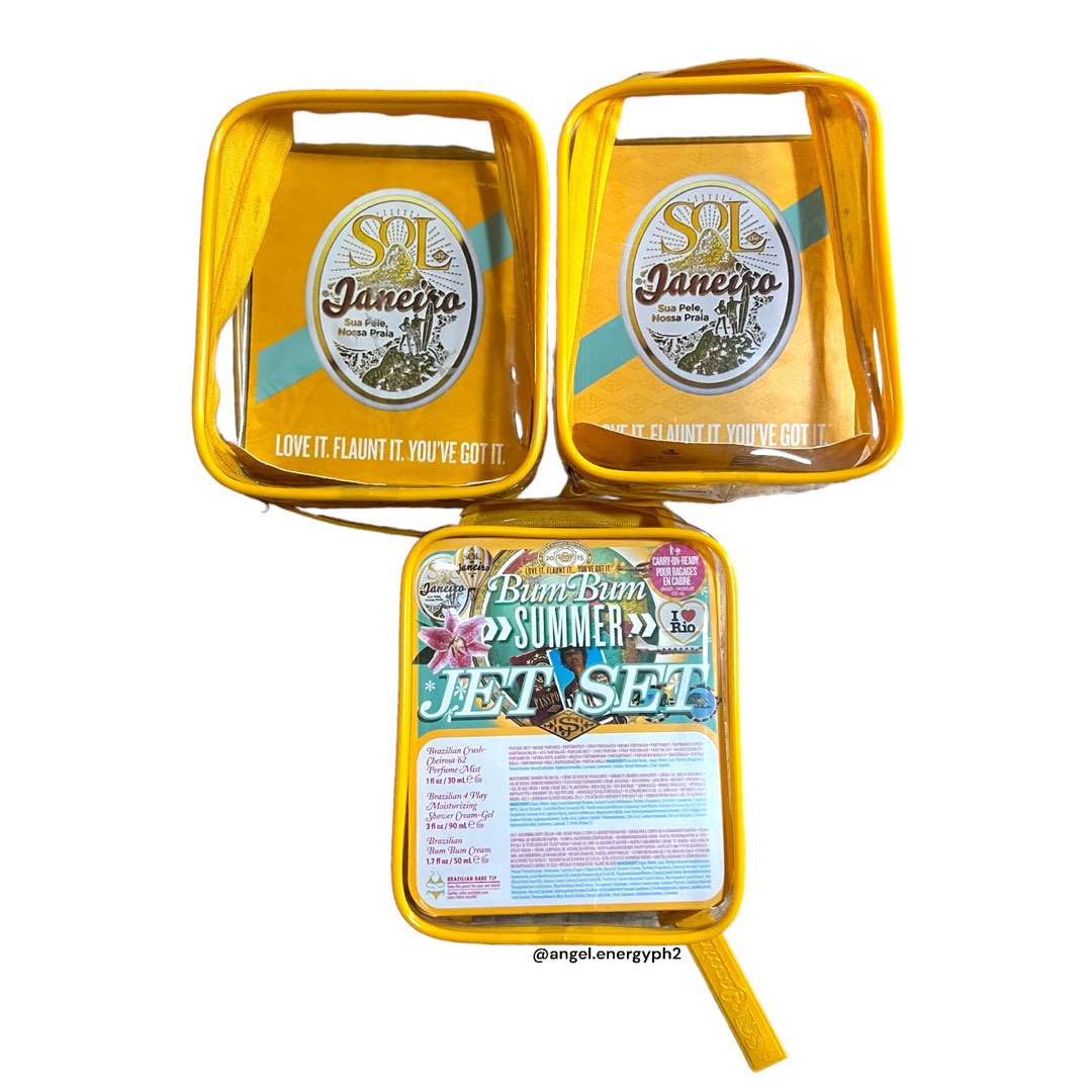 ‼️ONHAND‼️ Sol de Janeiro ~ Jet set (pouch only), Women's Fashion, Bags ...