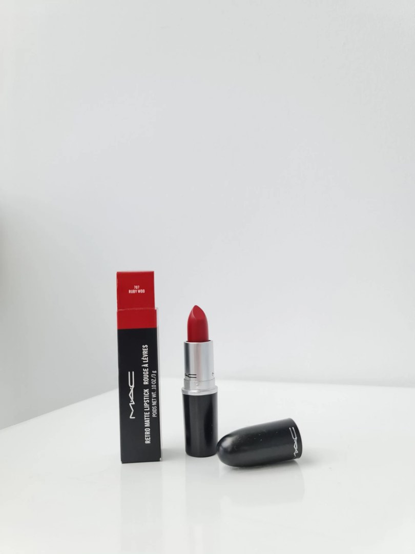 [ORIGINAL] AUTHENTIC READY STOCK MAC MATTE LIPSTICK - 707 Ruby Woo ...