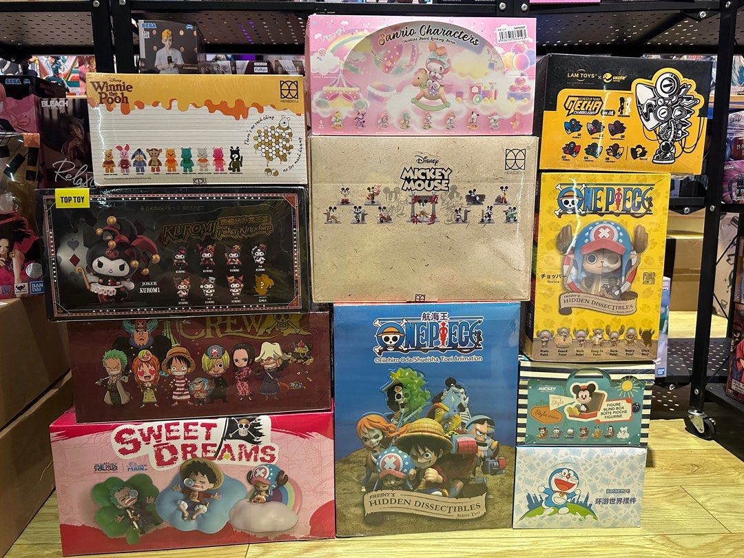 Original Toei Mighty Jaxx Lamtoys Sanrio Sweet Dream One Piece Doraemon ...