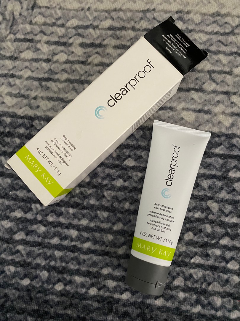 ORIGINAL Mary Kay Clearproof Deep-Cleansing Charcoal Mask, Beauty ...